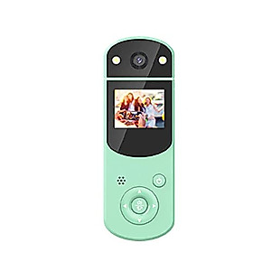 KIMISS D2 Handheld Mini DV Camera Digital Camera MP3 Player Car Video Recorder 1080P Night Shooting Camera Digital Mini Camera(Green)