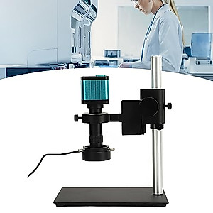 Video Microscope Camera, 130X 400-700nm 1080P Industrial Camera High Definition Multimedia Interface 100-240VAC for Industrial Use (US Plug)