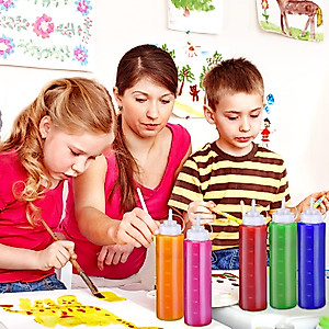 24 Pcs 24 oz Plastic Condiment Squeeze Bottles Squeeze Leak Proof Multipurpose Squirt Bottles with Twist Top Cap for Sauces Ketchup BBQ Syrup Dressings Paint Grilling Crafts Olive Oil Arts, Clear