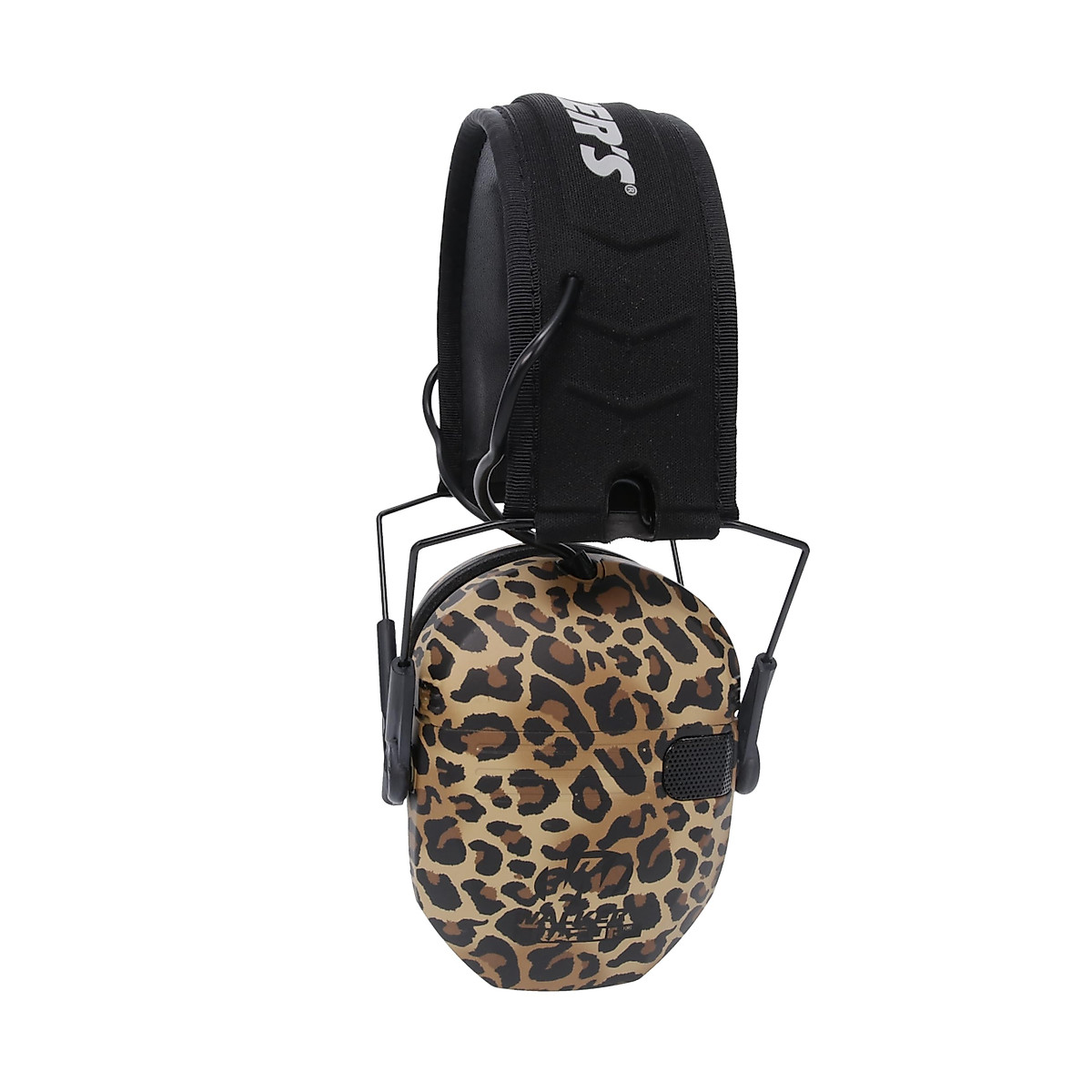 Walker's Razor Slim Electronic MUFF - Leopard Print