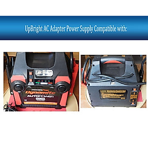UpBright 12V AC/DC Adapter Compatible with Quipp PowerPro Dynamite AutoPower Power Pro Auto DP600 600A DP300 300A 12 Volt Starting Jump Pack Jumper Starter 12VDC 300mA 500mA Supply Battery Charger PSU