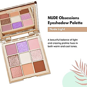 HUDA BEAUTY Nude Obsessions Eyeshadow Palette Nude Light