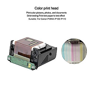 QY6-0068 Print Head for Canon PIXMA IP100 IP110, Replacement Color Printhead Print Head for Canon PIXMA IP100 IP110 Printer Scanner