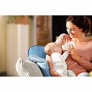 Philips AVENT Anti-colic Baby Bottle with AirFree Vent, 4 Oz, Pack of 4