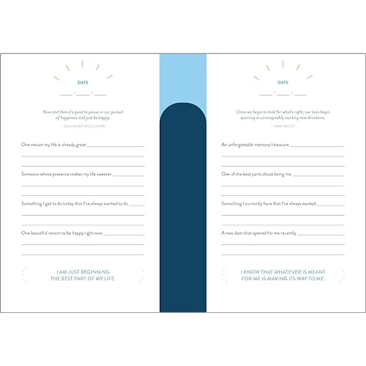 The 5-Minute Gratitude Journal: Give Thanks, Practice Positivity, Find Joy