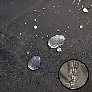 Abrihome® Patio Furniture Covers Outdoor Furniture Cover Waterproof, 600D Garden Table and Chairs Set Covers, Outside Sofa Set Cover for Winter-Black(106''x106''x28'')