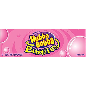Hubba Bubba Bubble Tape Original, 6-null Boxes (Pack of 24)