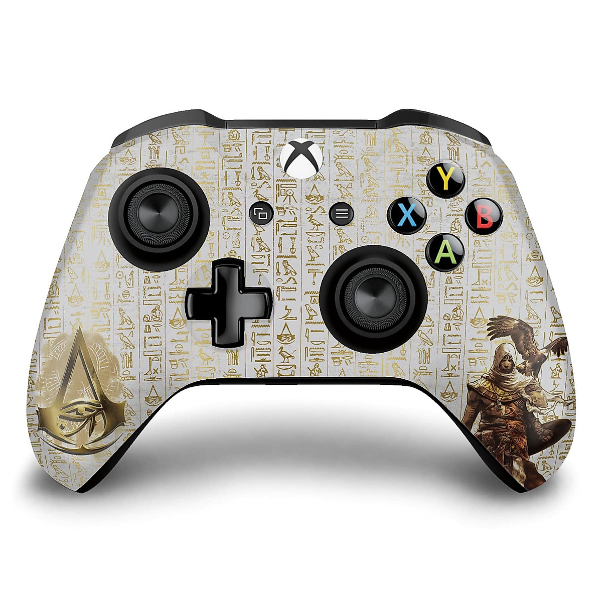 Head Case Designs Officially Licensed Assassin's Creed Eye Of Horus Origins Graphics Vinyl Sticker Gaming Skin Decal Cover Compatible With Xbox One S/X Controller