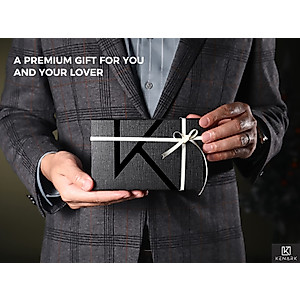 KENARK KK1-DB Portable Faraday Bag - Protect Vehicle Key from Signal Amplification & Cloning - Black, 1 Pouch, None, Cars, Trucks, Motorcycles