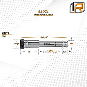 InfiniteRule Security 61071 | Hitch Lock (Fits: 2" Receiver - Class III, IV)