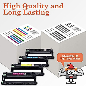 TONERNEEDS DR223 Drum Unit Replacement - Drum Replacement for Brother DR 223 - High Yield Use - HL-L3210CW HL-L3230CDW HL-L3290CDW HL-L3270CDW MFC-L3770CDW MFC-L3710CW MFC-L3750CDW (4 Pack)