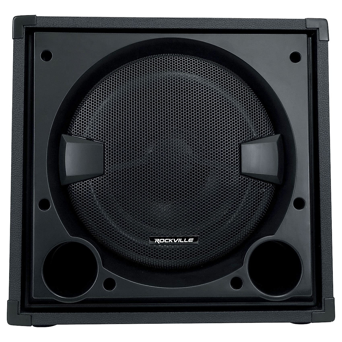 Rockville BASS Blaster 12 12" 800w Powered Home Audio Subwoofer Theater Sub, Black