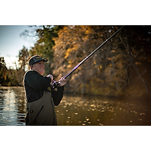 St. Croix Rods Mojo Musky Casting Rod Extra-heavy/Fast , Black Cherry Metallic, 7'2"