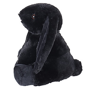 Apricot Lamb Toys Plush Navy Blue Bunny Rabbit Stuffed Animal with Fluffy Soft Ears (Navy Blue Bunny, 8 Inches)