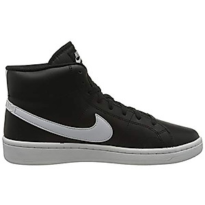 NIKE Men's Court Royale 2 MID Tennis Shoe, Black White Onyx, 8