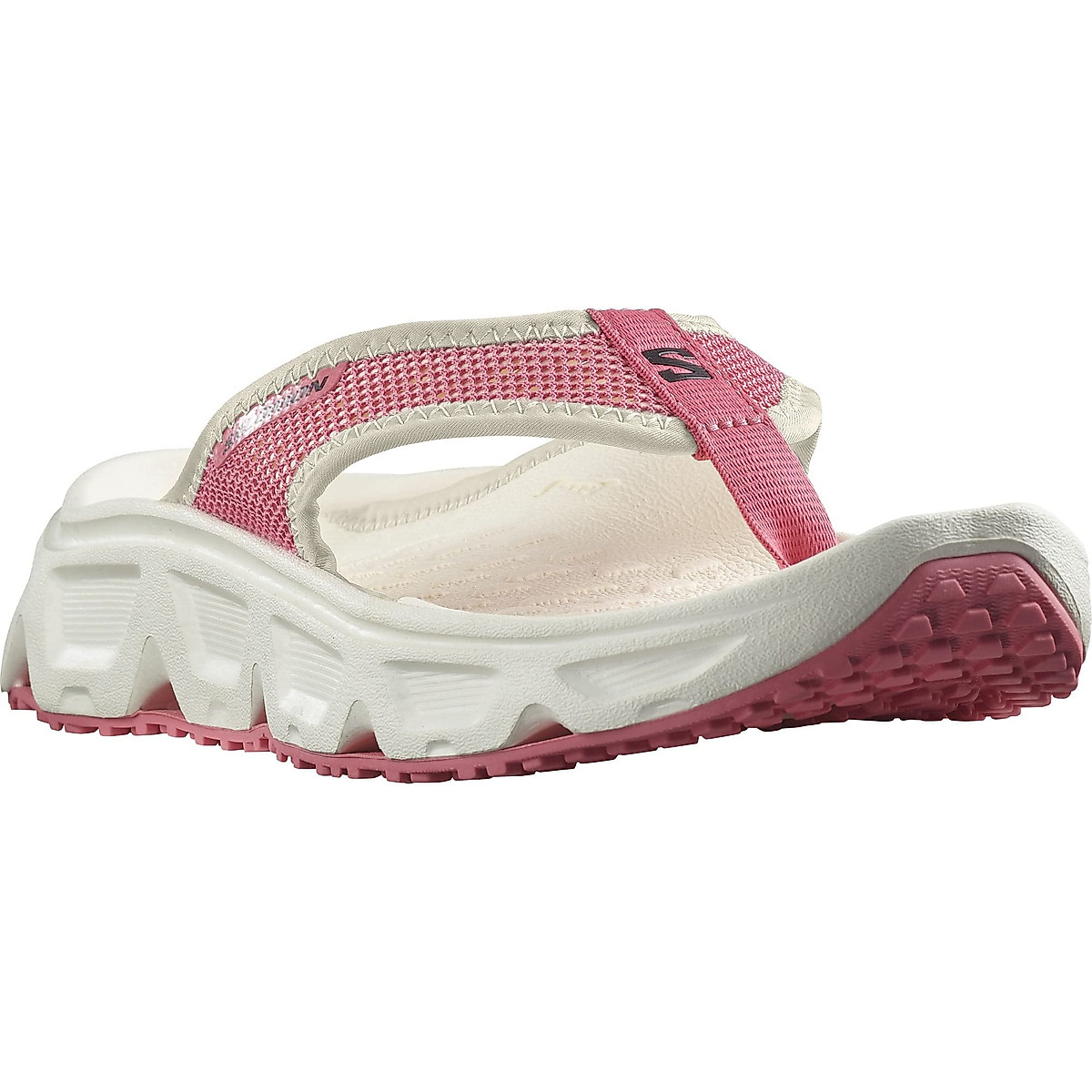 SALOMON Women's Walking Loafer, Tea Rose Vanilla Ice Tea Rose, 8.5