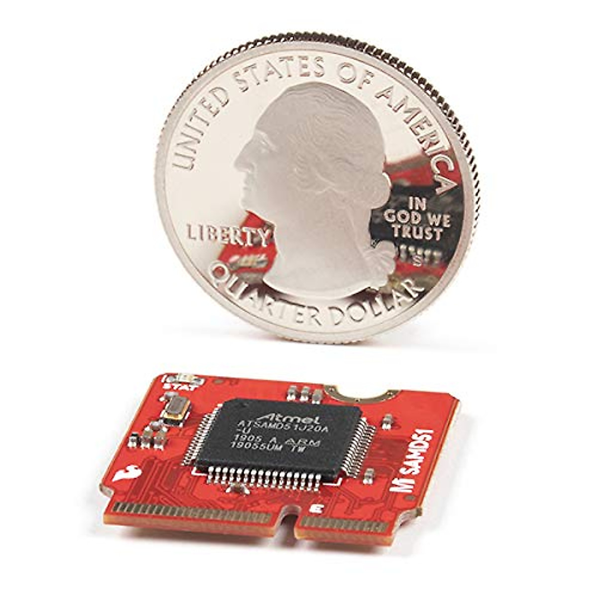 SparkFun MicroMod SAMD51 Processor - Modular Interface Ecosystem Connects SAMD51 microcontroller Processor Board Compatible with Various Carrier Board peripherals