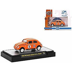 M2 Auto-Thentics 6 Piece Set Release 76 in Display Cases Limited Edition 1/64 Diecast Model Cars Machines 32500-76