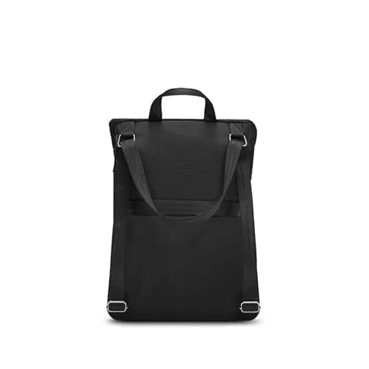 Solo New York Stealth Hybrid Backpack, Black - with Anti-Theft Features (Cut-Proof, Armored Zippers, & RFID Data Protection)