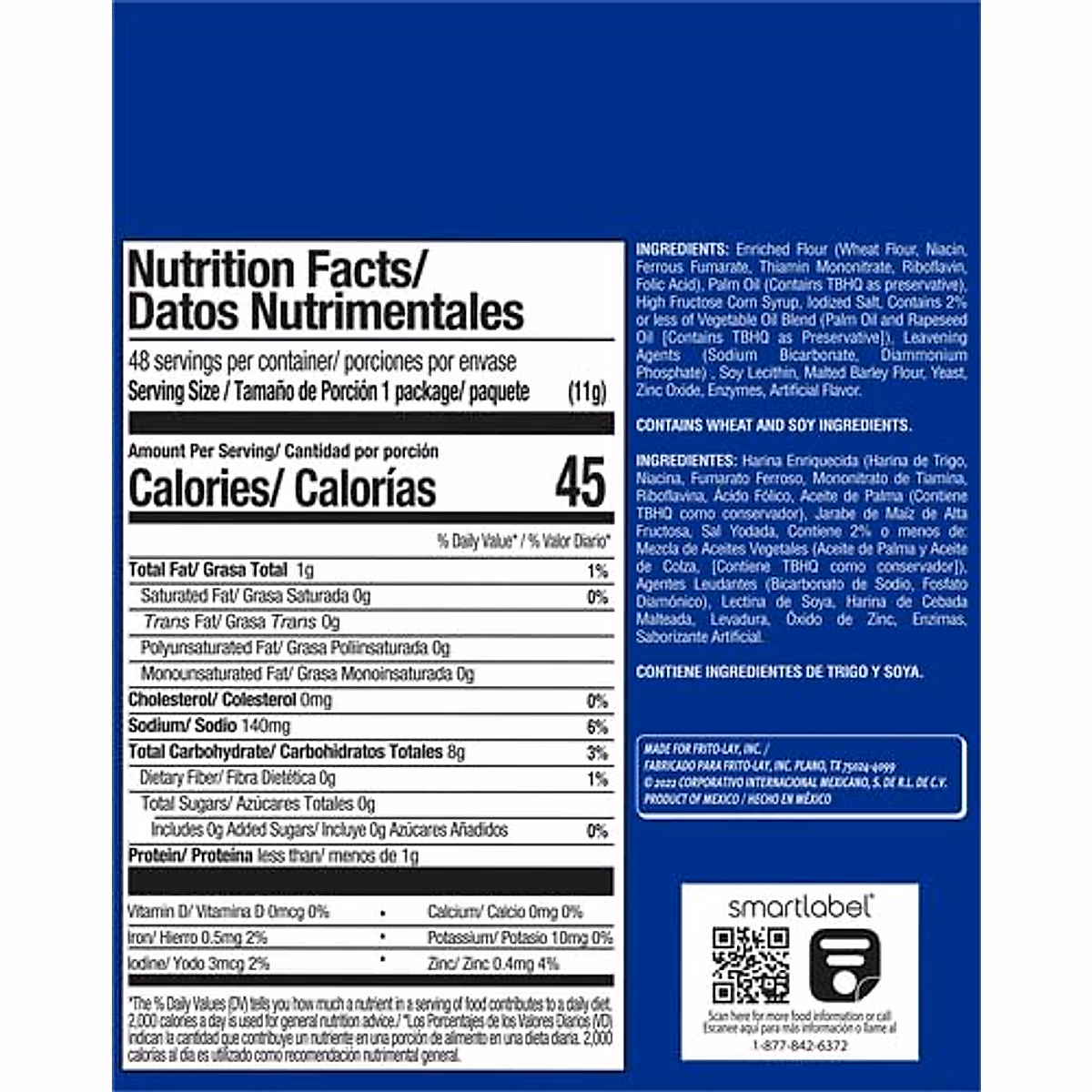 Gamesa Saladitas Crackers, 48 Count (Pack of 1)