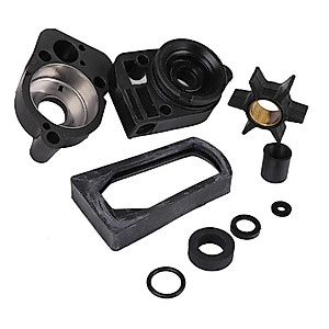 77177A3 Water Pump Repair Kit with Housing Replacement for Mercury and Mariner 2-Cycle Outboards 30 HP - 70 HP - Replace 46-77177A3 Sierra 18-3324 GLM12100