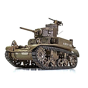 Airfix British M3 Stuart Honey 1:35 WWII Military Tank Armor Plastic Model Kit A1358