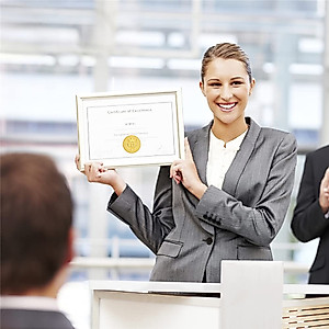 CRASPIRE 2 Inch Gold Embossed Envelope Seals Stickers VIP Crown 100pcs Adhesive Embossed Foil Seals Stickers Label for Wedding Invitations Gift Packaging