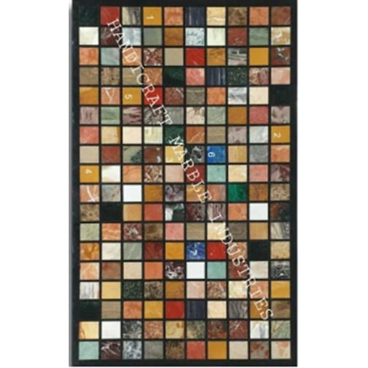 48" x 30" Inch Black Marble Dining Table Top/Coffee Table Top Italian Pietra Dura Design Outdoor Indoor Table, Office Table, Conference Table, Piece Of Conversation, Family Heir Loom