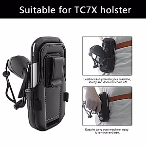 Trigger Handle for Zebra Symbol TC70 TC72 TC75 TC77 TC70x TC75x Handheld Barcode Scanner Mobile Computer - P/N: TRG-TC7X-SNP1-02 TRG-TC7X-SNP1-01 Secure Snap-On Design