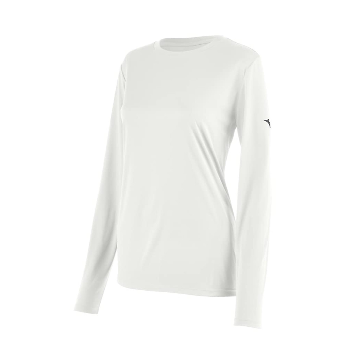 Mizuno Women's Standard NXT Long Sleeve Tee, White, Medium