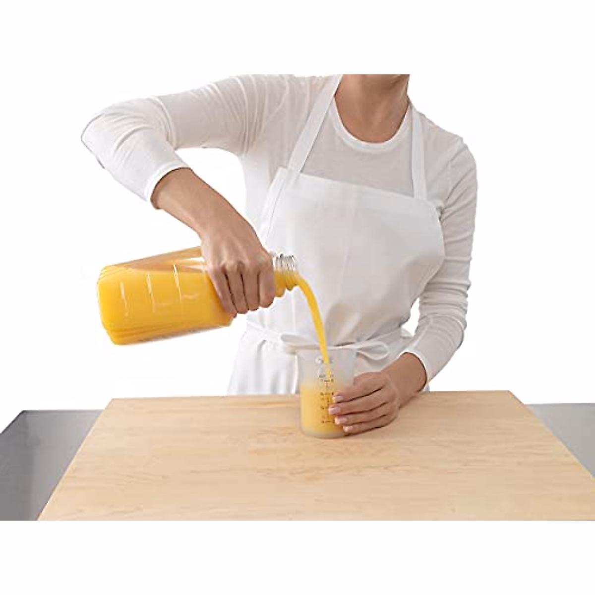 iSi Basics Measuring Set of 3 Silicone Flexible Measuring Cup, Translucent