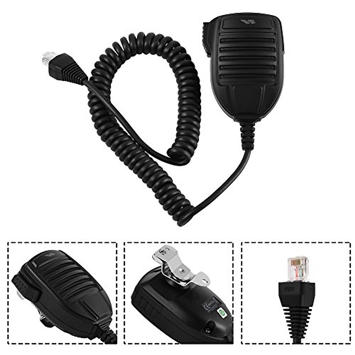 MH-67A8J Handheld Mobile Microphone Speaker Mic for Yaesu/Vertex Radio VX2500 VX2508 VX2208 VX2108 8 Pin