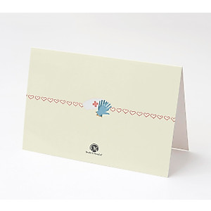 M Market On Mainstreet Special Thank You Card, 5"x7" Greeting Card w/Envelope, Made in the USA (NICU Thank You)
