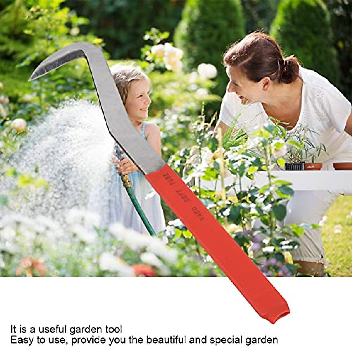 Miskall Garden Knife, Steel Small Portable Sturdy Sharp Garden Knife Fruit Tree Grafting Bonsai