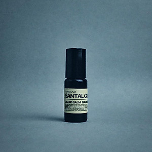 sesneslabs Santal Grass Roll-On, Perfume, Alcohol Free, Olfactive Marker, Niche Scent, Eucalyptus, Papyrus, Cardamom, Sandalwood Essential Oils Blend, Unisex Perfum for Women and Men 10ml/.33 fl Oz