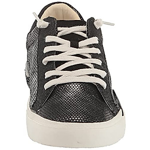 Dolce Vita Women's Zina Sneaker, Gunmetal Leather, 8.5