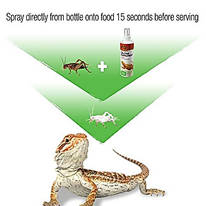 Zilla Vitamin Supplement Food Spray 8 Fluid Ounces