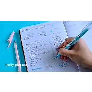 EcuaTerra Undated Daily Planner 2023-2024 - Productivity Agenda 2023-2024, Habit Tracker, Work Planner Organizer Notebook, to Do List Notebook, Gratitude & Goals Journal, Inspiring Quotes