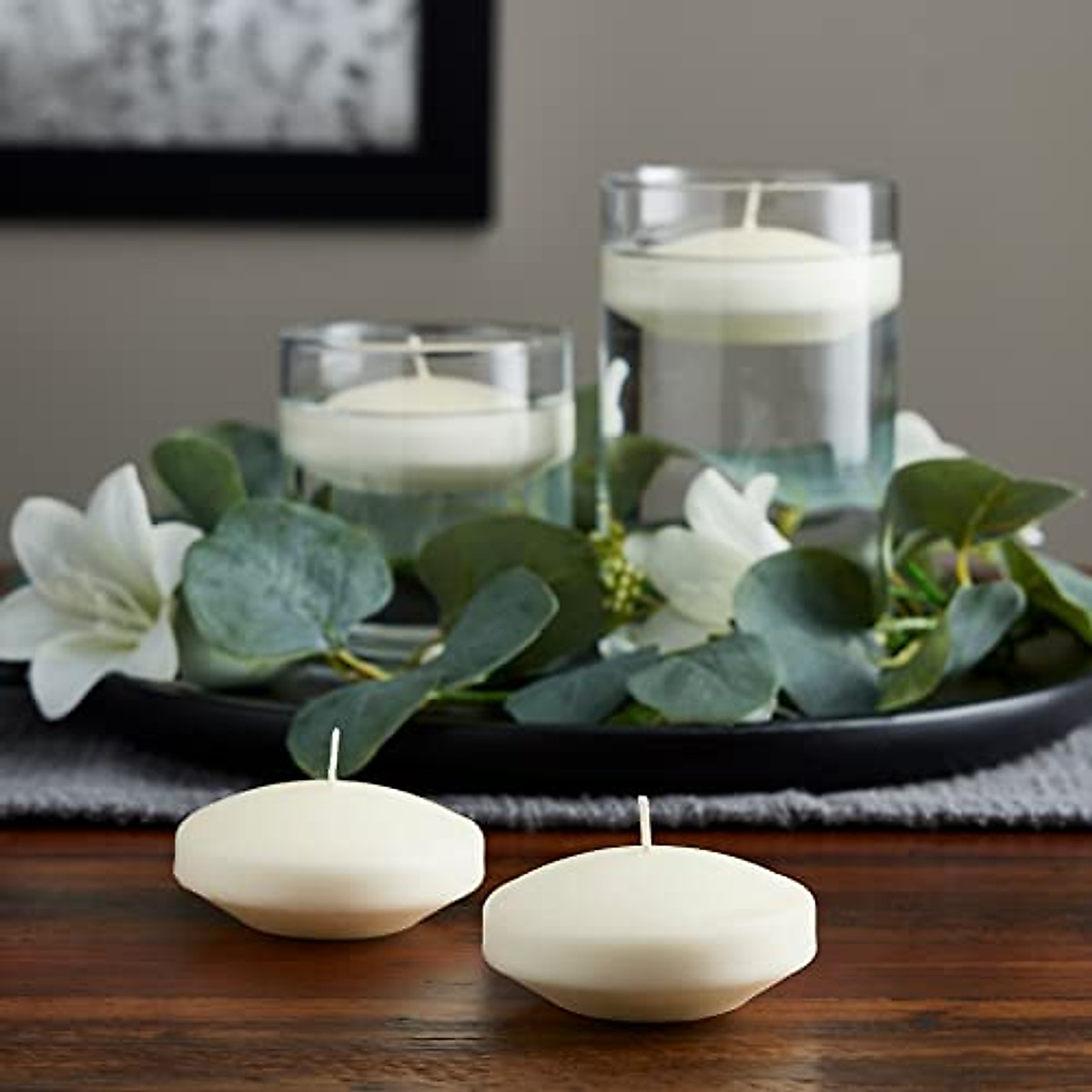 Michaels Basic Elements™ Ivory Floating Candles by Ashland®