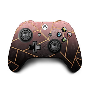 Head Case Designs Officially Licensed Elisabeth Fredriksson Pink And Black Art Mix Vinyl Sticker Gaming Skin Decal Cover Compatible With Xbox One X Console and Controller Bundle