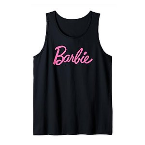 Barbie - Classic Barbie Logo Tank Top