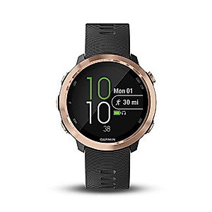 Garmin Forerunner 645 Music, GPS Running Watch With Garmin Pay Contactless Payments, Wrist-Based Heart Rate And Music, Rose Gold