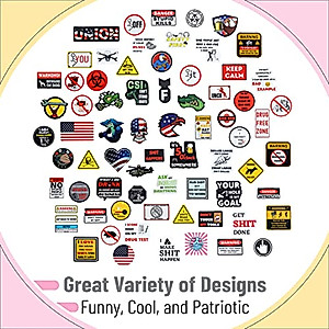 UNCO- Hard Hat Stickers, 76 pcs, Hardhat Stickers and Decals, Funny Stickers, Stickers for Men, Laptop Stickers for Men, Hardhat Stickers, Hard Hat Decals, Electrician Stickers for Hard Hats