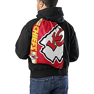 FOCO Kansas City Chiefs NFL Big Logo Drawstring Backpack