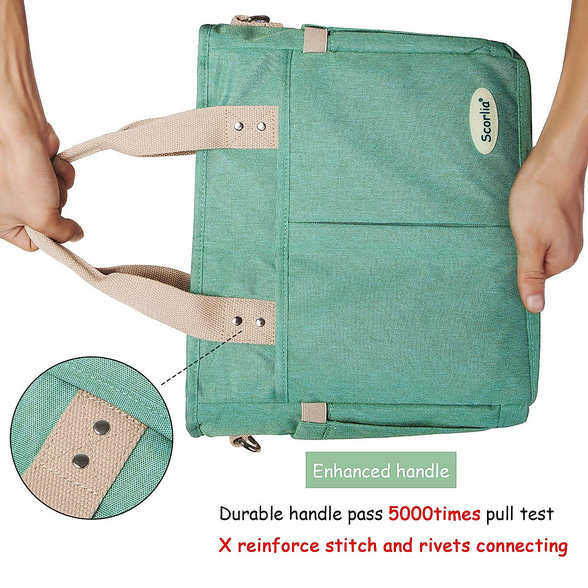 Scorlia Insulated Lunch Bags for Women Work, Extra Large Lunch Tote Bag With Removable Shoulder Strap, Durable Reusable Cooler lunch Box with Side Pockets, Tall Drinks Holder for Women&Men, Purple