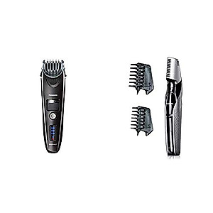 Panasonic Arc5 wet/Dry Electric Shaver & Trimmer for Men, 16-D Flexible Pivoting Head & Auto Cleaninwith WES9032P Men's Electric Razor Replacement Inner Blade & Outer Foil Set