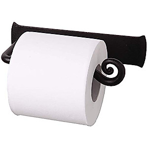 RTZEN Wrought Iron Bathroom Accessories Set, Decorative Hand Towel Bar and Toilet Paper Holder