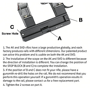 SD6X42 SV-D 6X42 POSP Rifle Scope with Side Rail Mount