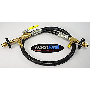 10ft Basic Liquid Propane Transfer Kit System Coupler Fill POL BBQ LPG Unloading