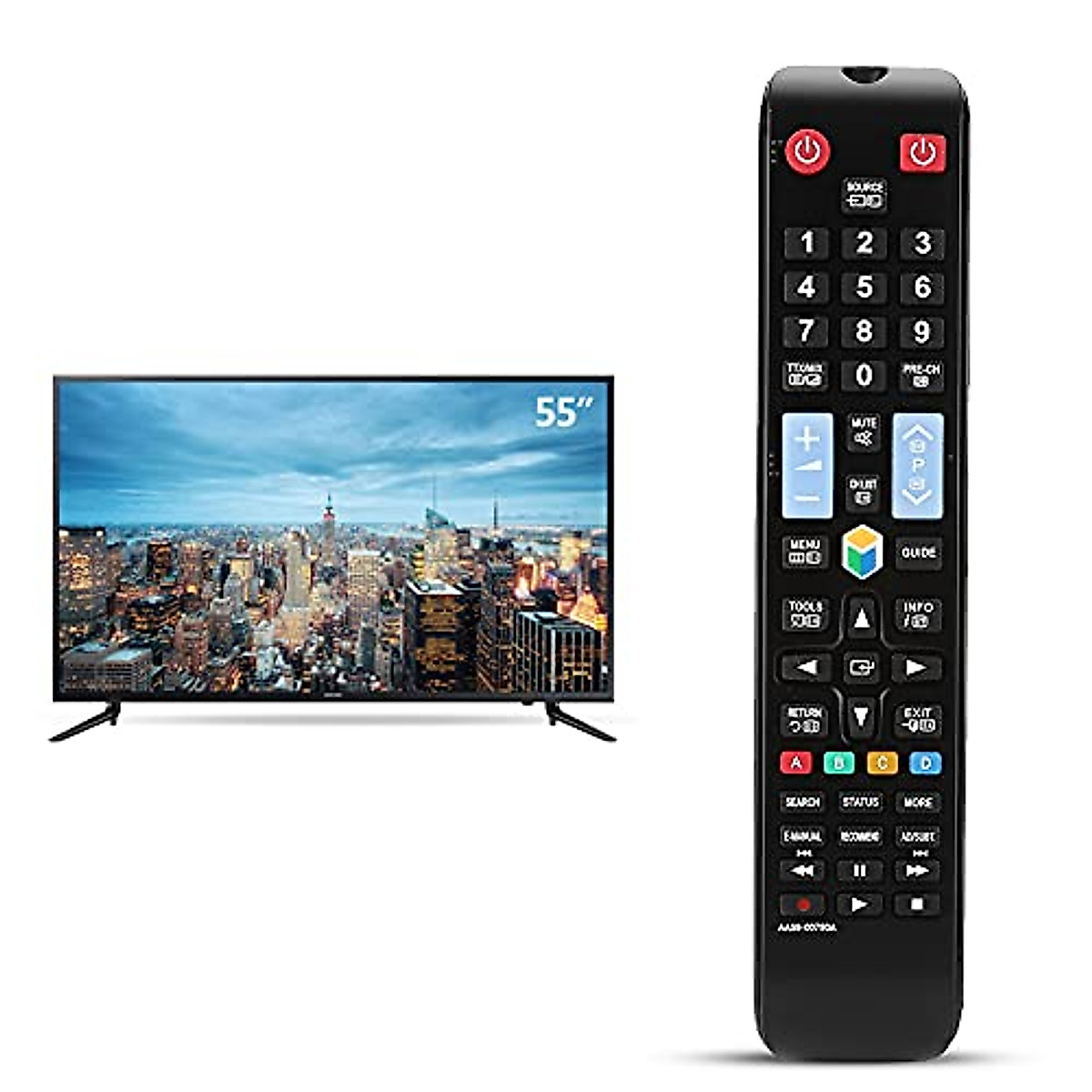 Esenlong Replaced Remote Control Compatible with AA59- 00579A UN55ES6550F UN40EH6030F UN50ES7100 PN64E8000GFXZA LED HDTV TV